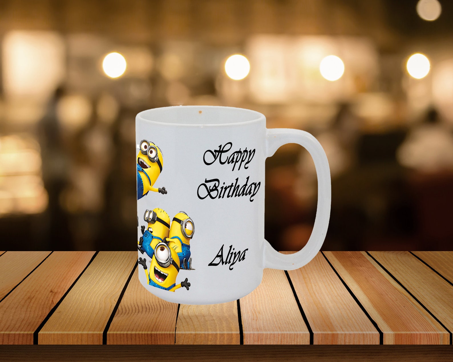Custom Minions Birthday Mug Minions Mug Gift for Minions - Etsy