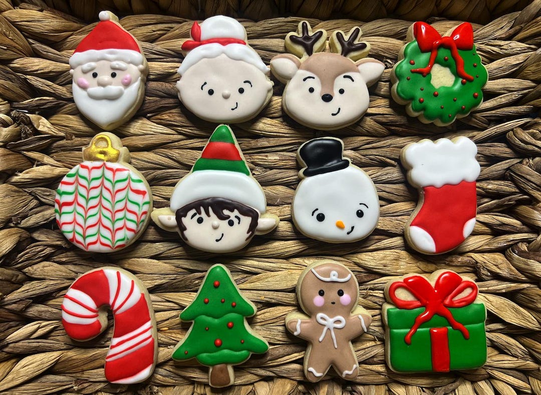 Delicious Homemade Sugar Cookies Christmas Cookies - Etsy