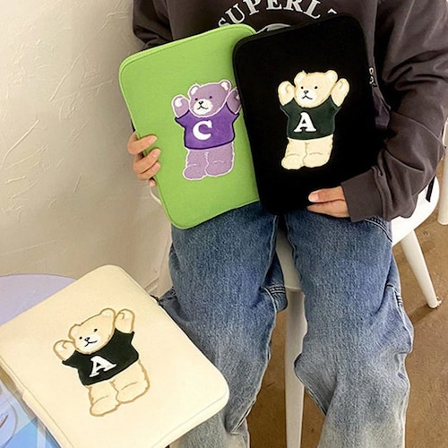 Cute Tablet PC & Laptop Bag / Japanese Lettering Laptop - Etsy Canada