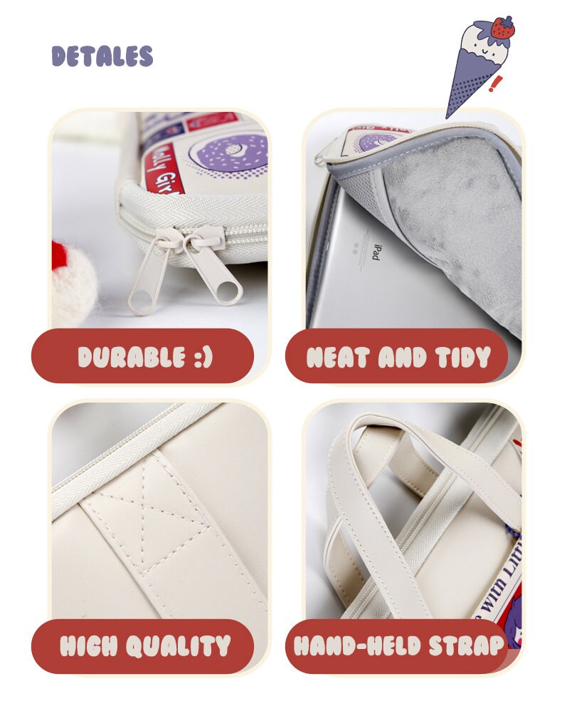 Cute Tablet PC & Laptop Bag / Japanese Lettering Laptop - Etsy Canada