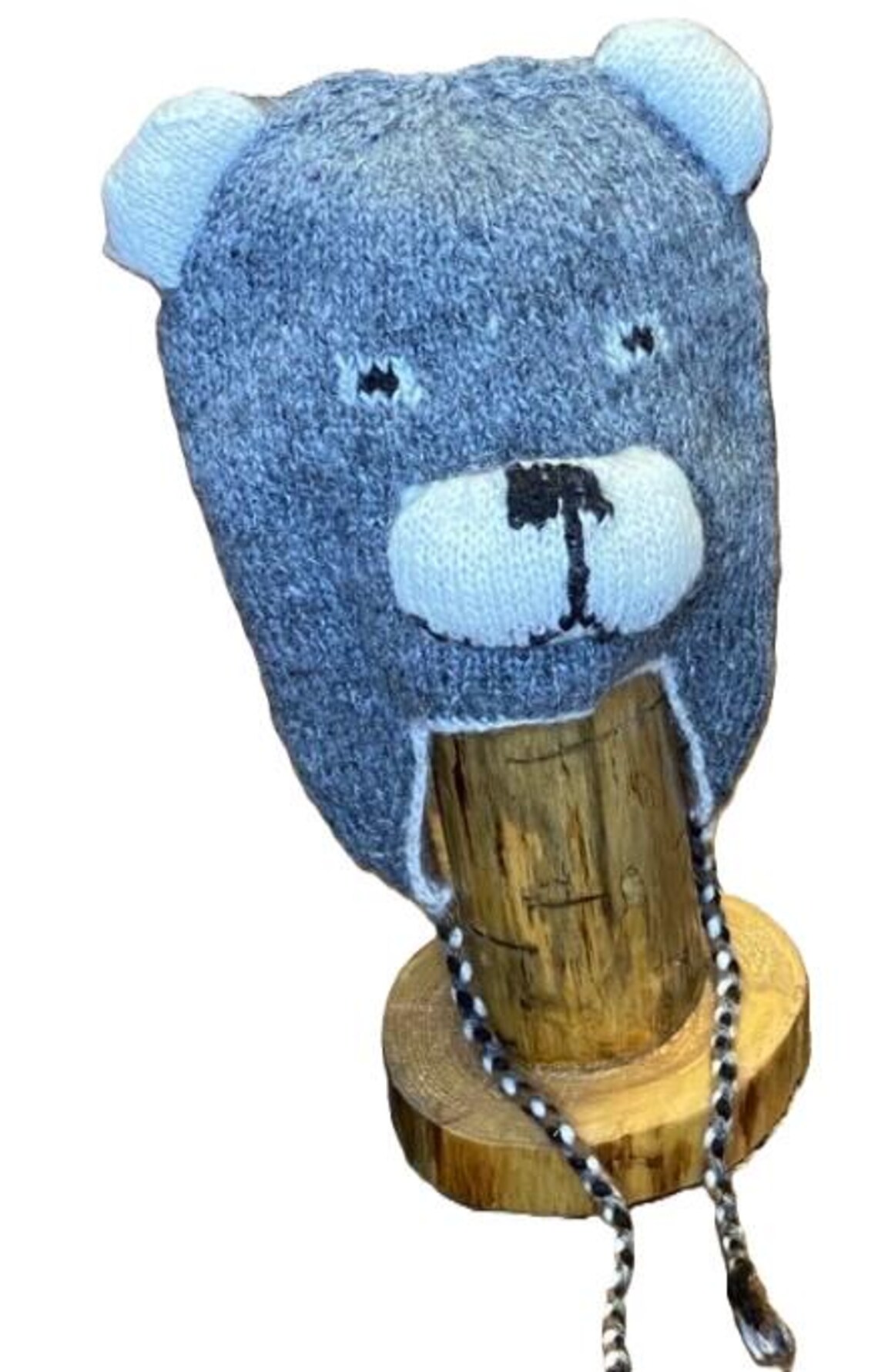 Teddy Face Alpaca Hat for Kids 2-6 Years Old - Etsy