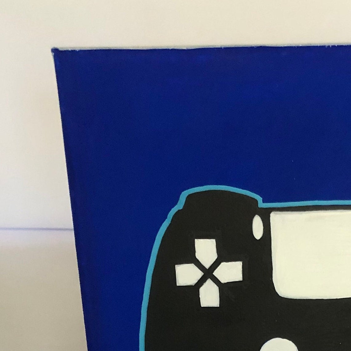 Video Game Controller Hand Painted Painting - Etsy