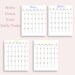 2022 Dated Calendar Editable Printable Portrait Monthly Calendar ...