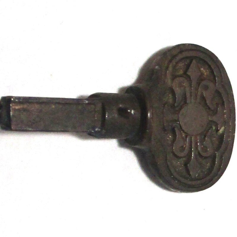 Ornate Square Key - Etsy