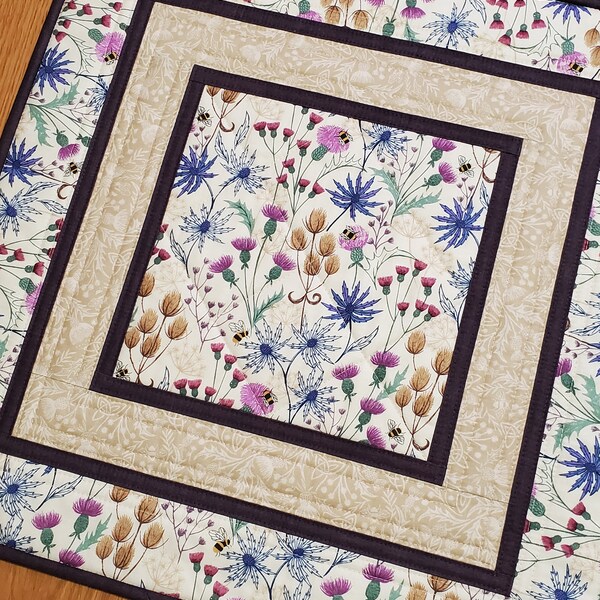 Quilted Table Topper - Etsy