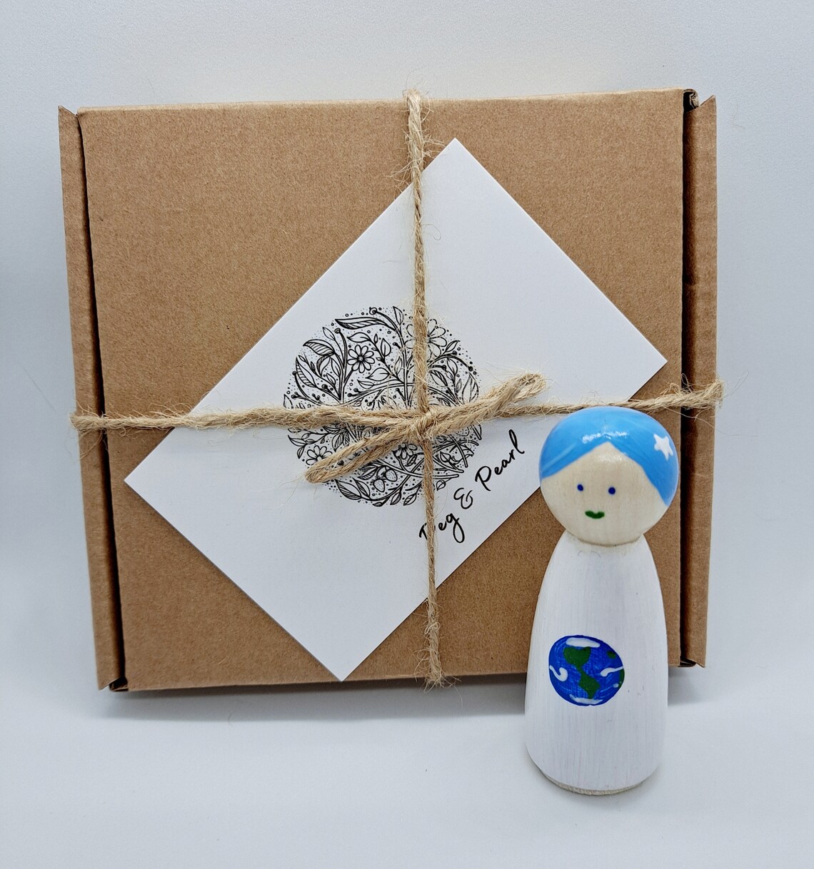 Earth Peg /earth Goddess /eco Totem /eco Warrior /earth Peg - Etsy