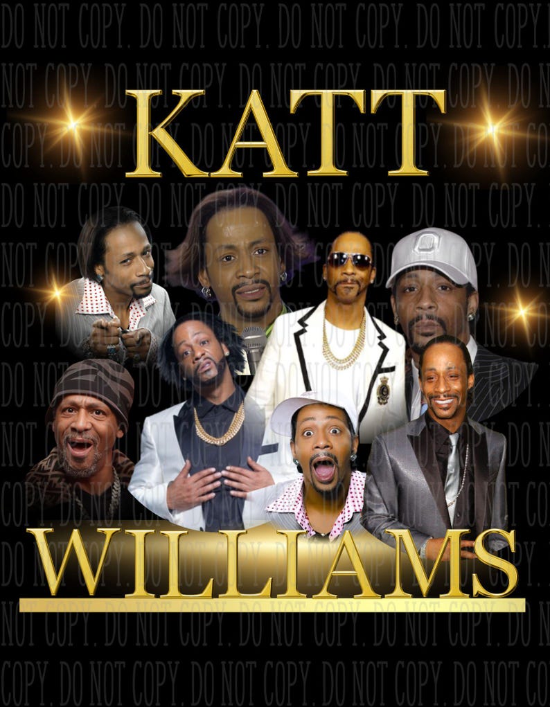 Bootleg Digital Design File Png Katt Williams Comedian Tour Tee Gift ...
