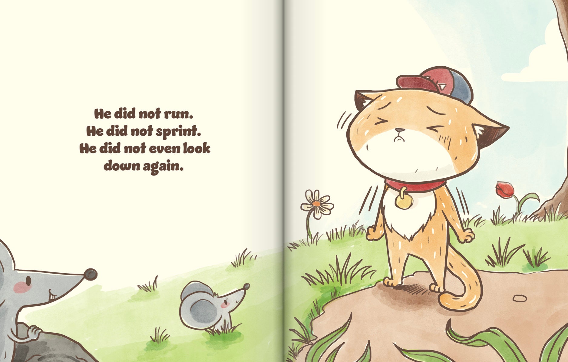 Fuzzo the Cat Children's Book Building Confidence - Etsy