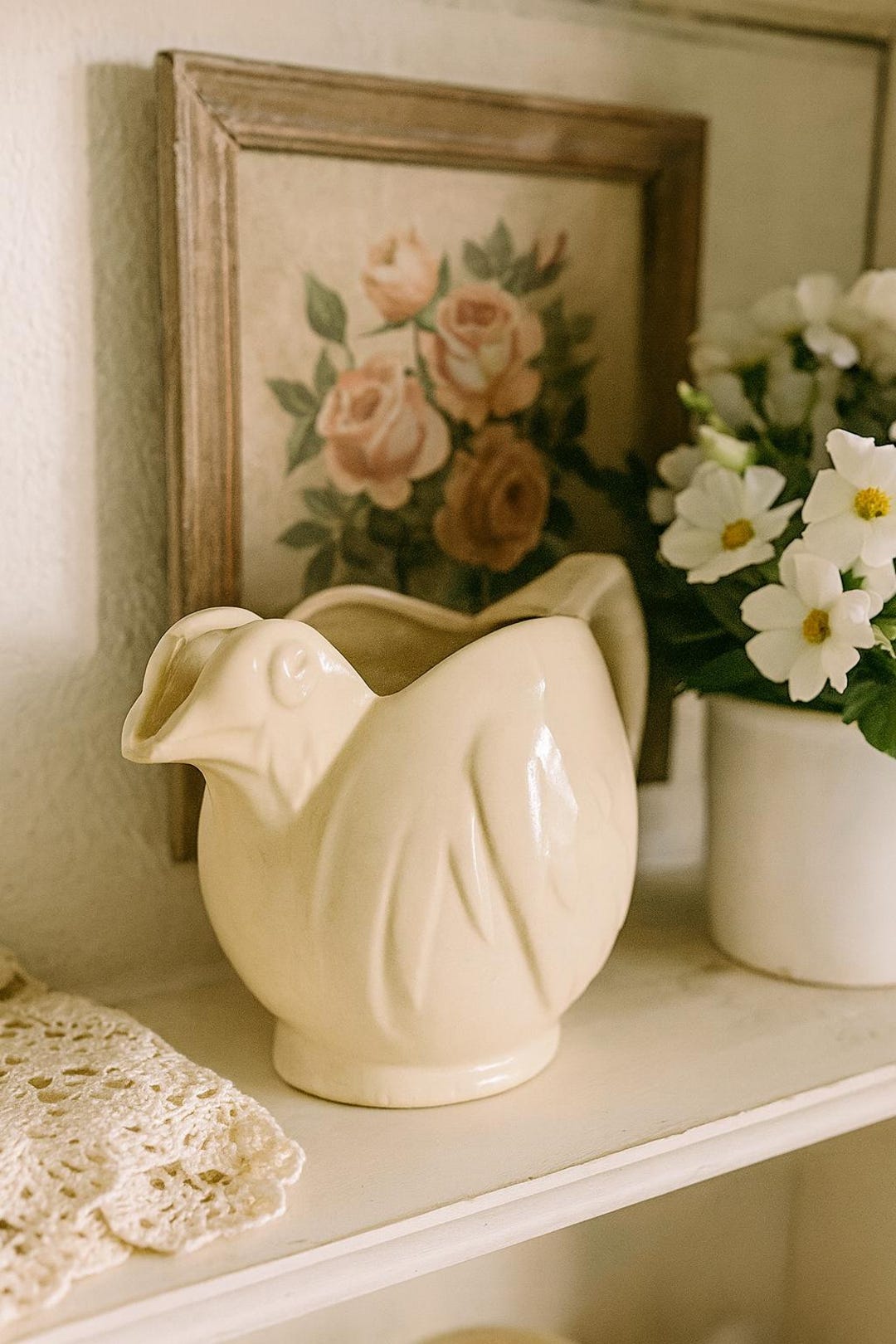 19th Century Mccoy Bird Pitcher - Etsy