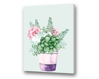 Succulent Paint by Numbers - Etsy