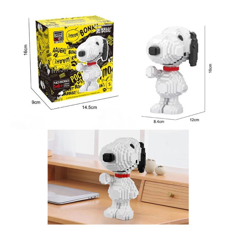 Mini Building Blocks Snoopy Series - Etsy