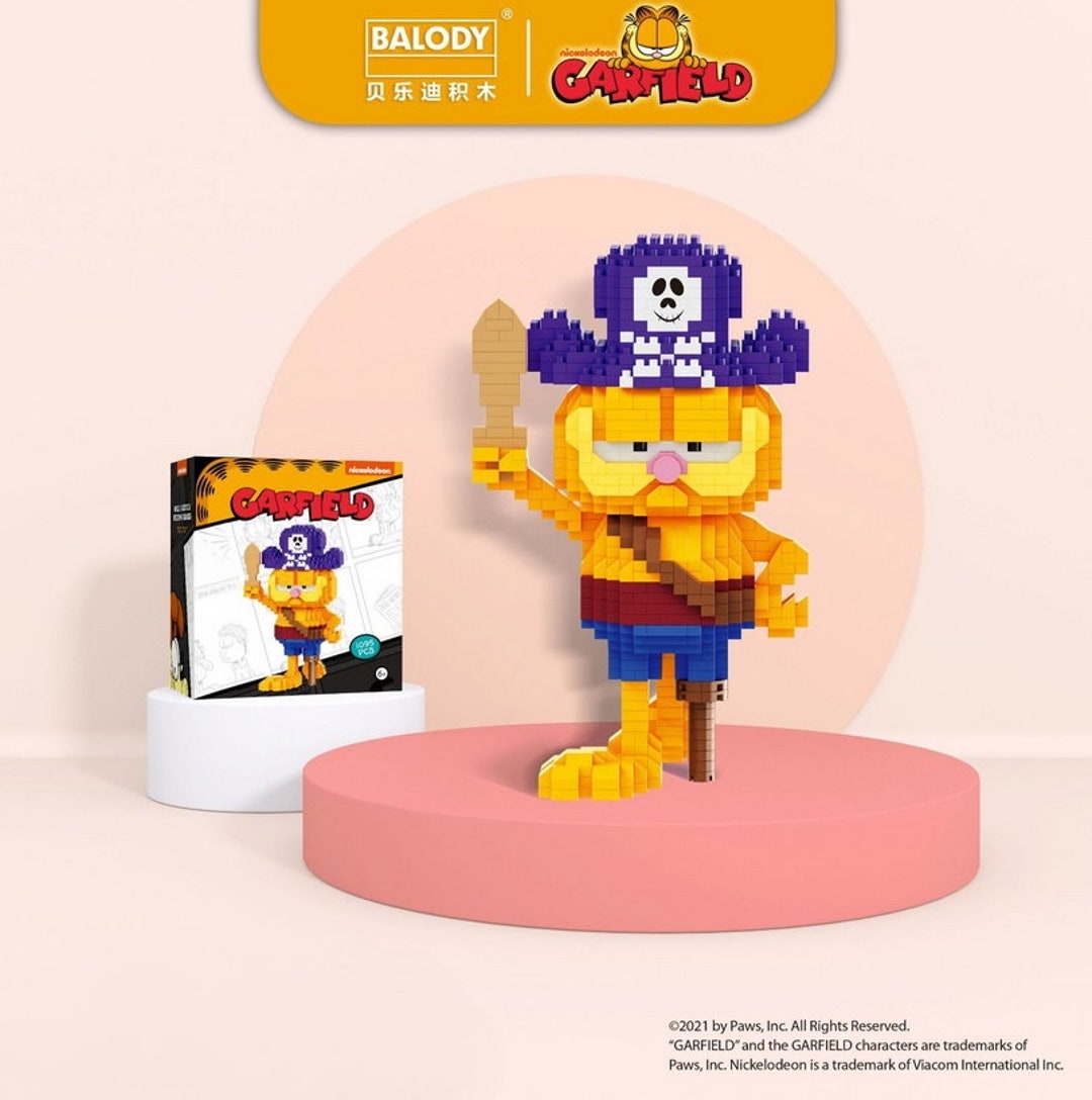 GARFIELD Mini Building Blocks - Pirate - Officially Licensed Products ...