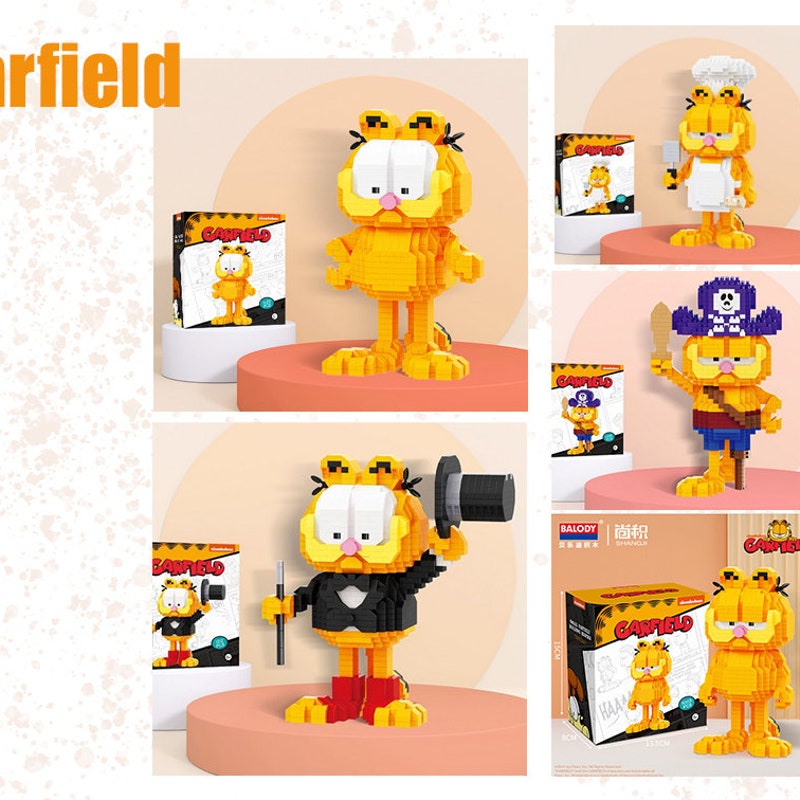 Garfield Toy - Etsy