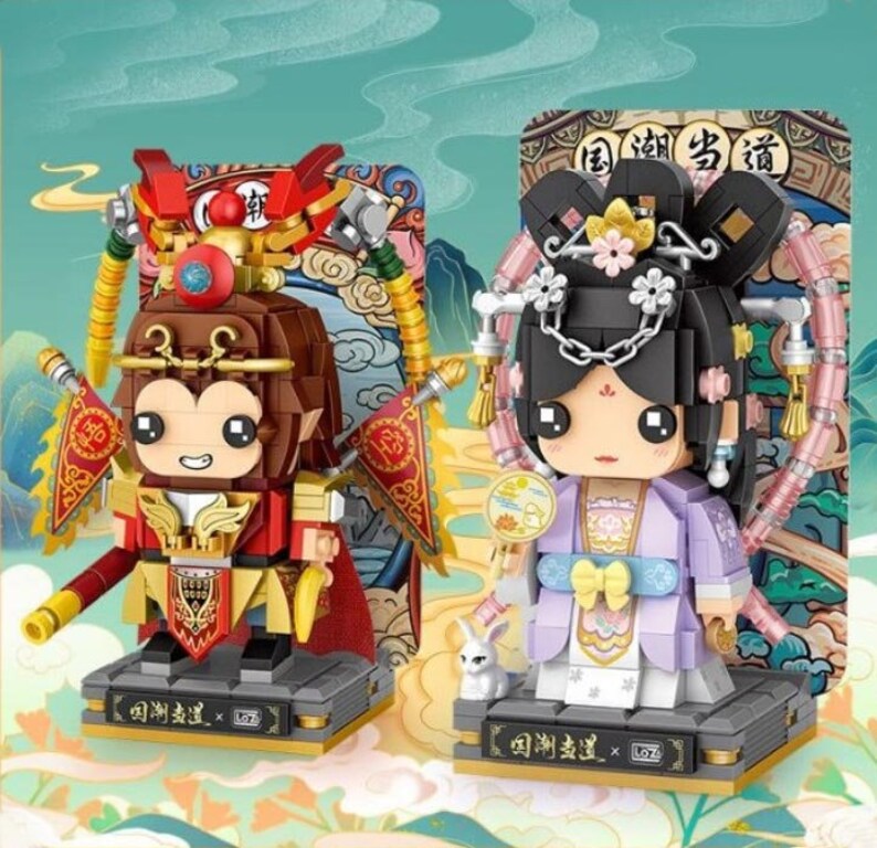 Mini Building Blocks Chinese Myth Series - Etsy