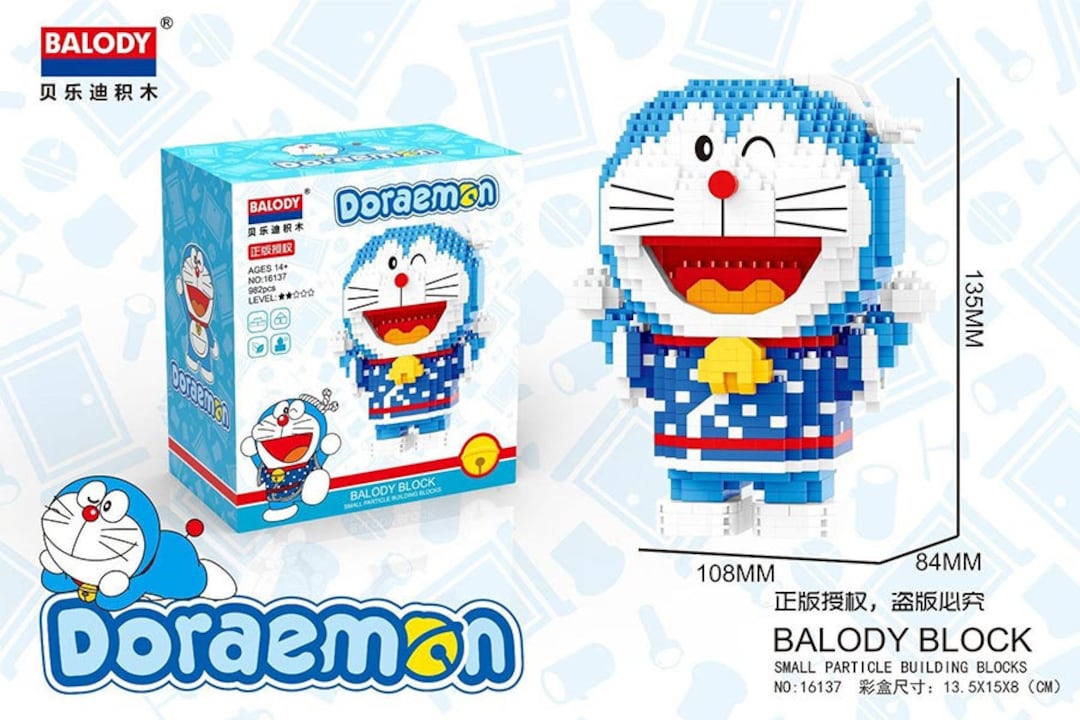 Mini Building Blocks - Doraemon Series – Japanese Outfit / Halloween ...