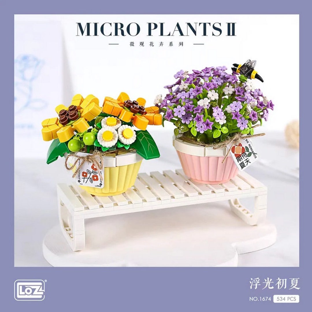 Micro Plants Mini Building Blocks Series : Spring Blossoms / Summer ...