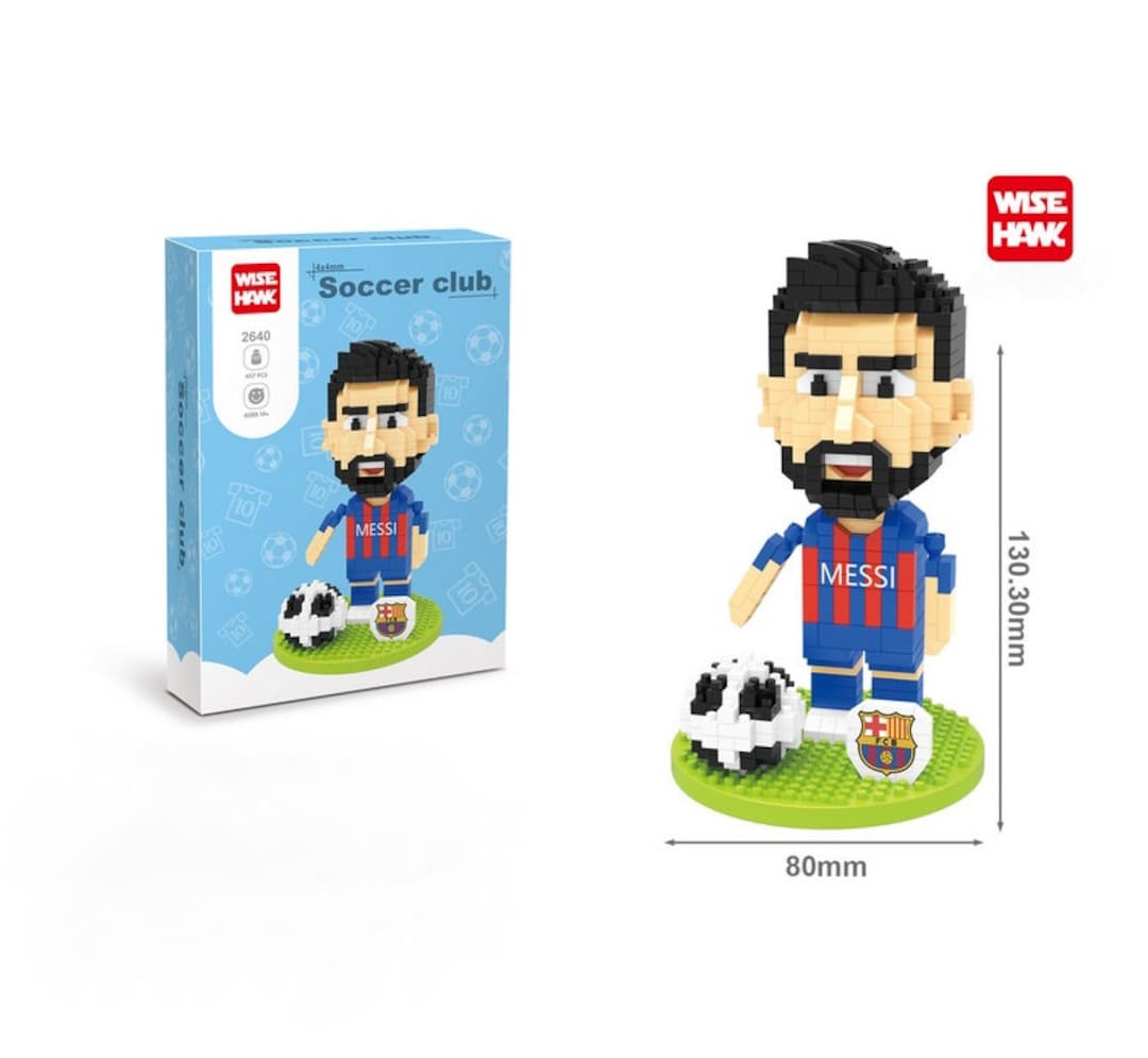 MESSI Mini Building Block - Etsy