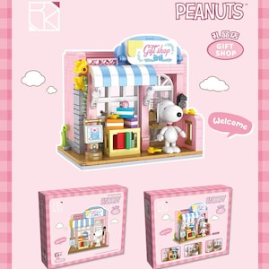 Building Blocks - Snoopy – Flower Shop / Bakery Shop / Book Store ...
