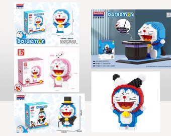 Doraemon Bathing in Hot Springs Mini Building Blocks - Etsy