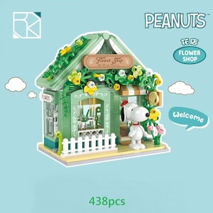 Building Blocks - Snoopy – Flower Shop / Bakery Shop / Book Store ...