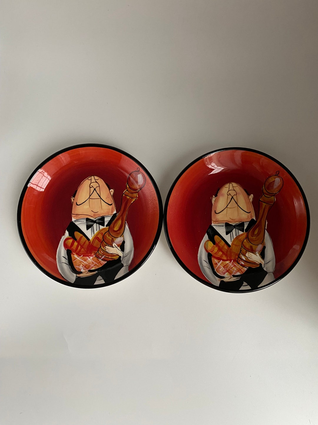 Certified International Tracy Flickinger Chef Serving Dinner Pattern ...