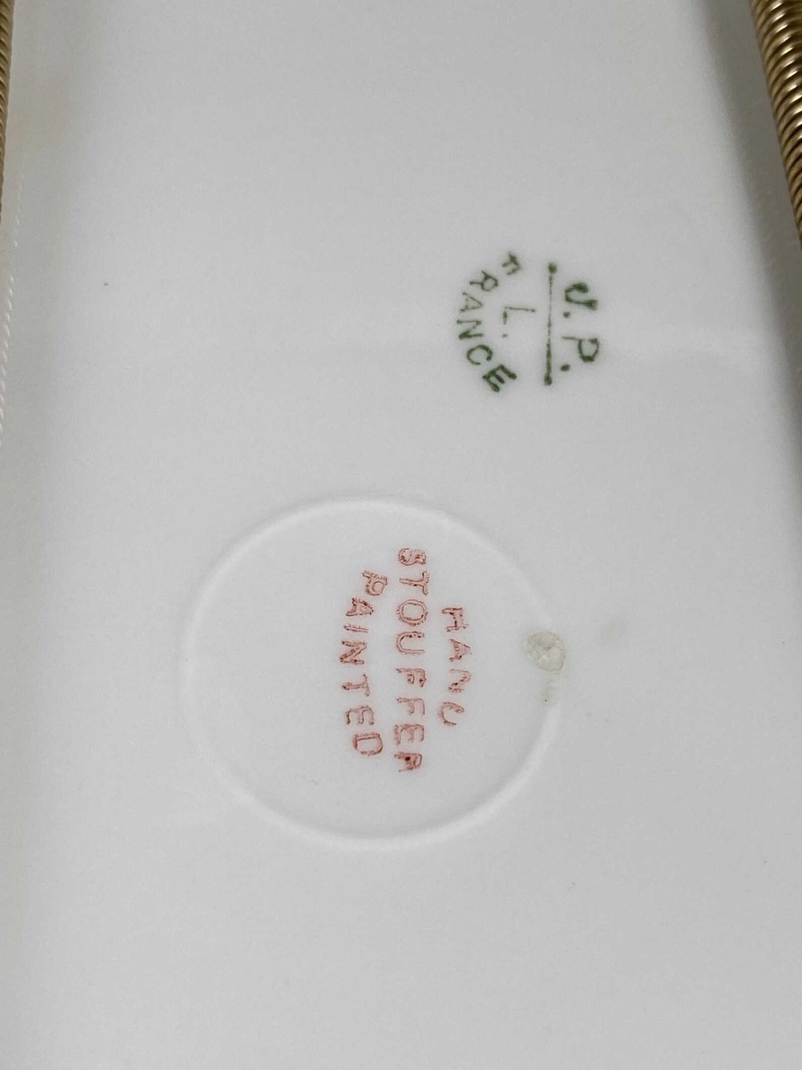 Antique Jean Pouyat Limoges Hand Crafted Stouffer Decorative Wall Plate ...