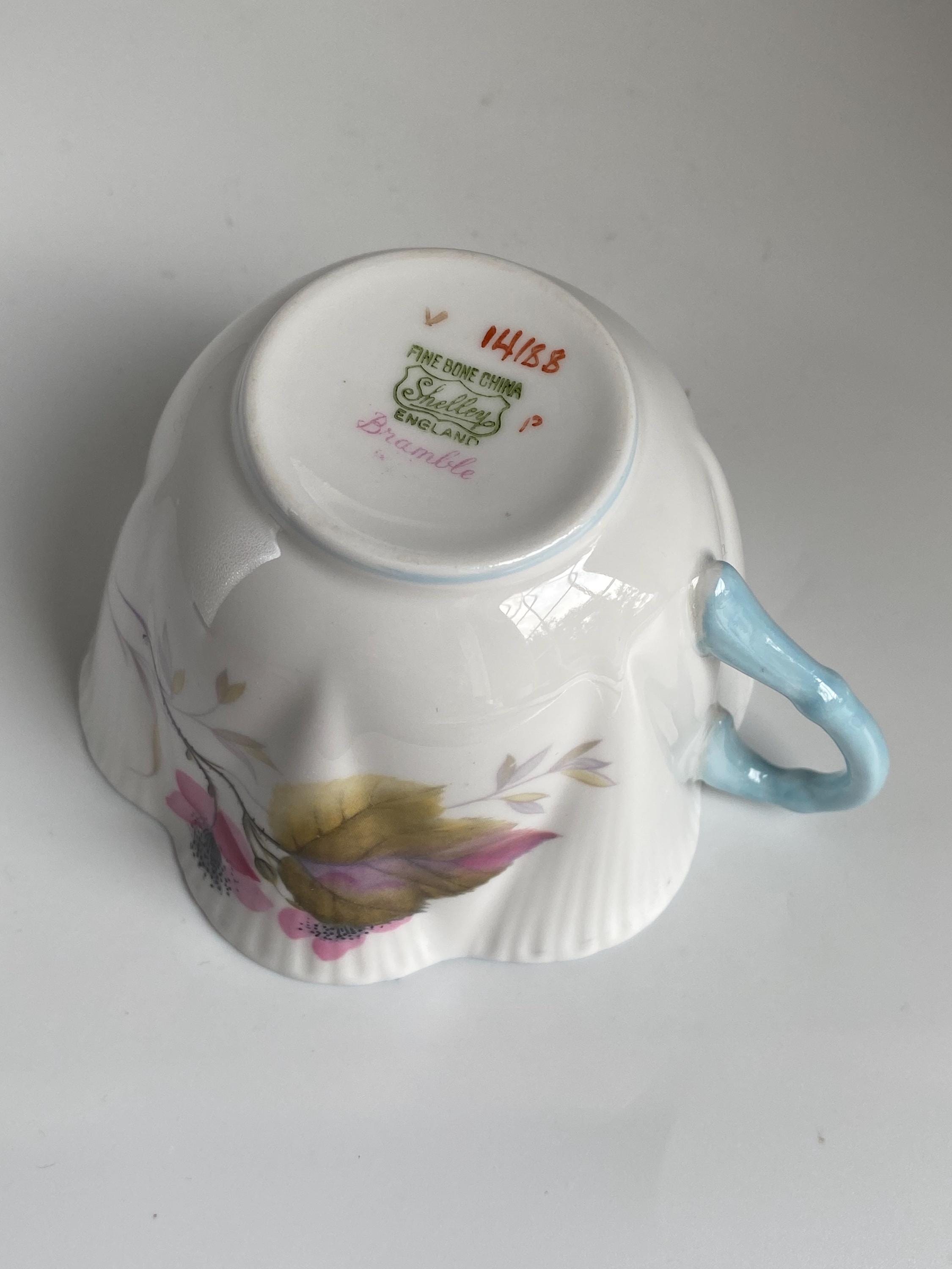 Vintage Shelley Bone China Bramble Tea Cup Without Saucer, #141883 ...