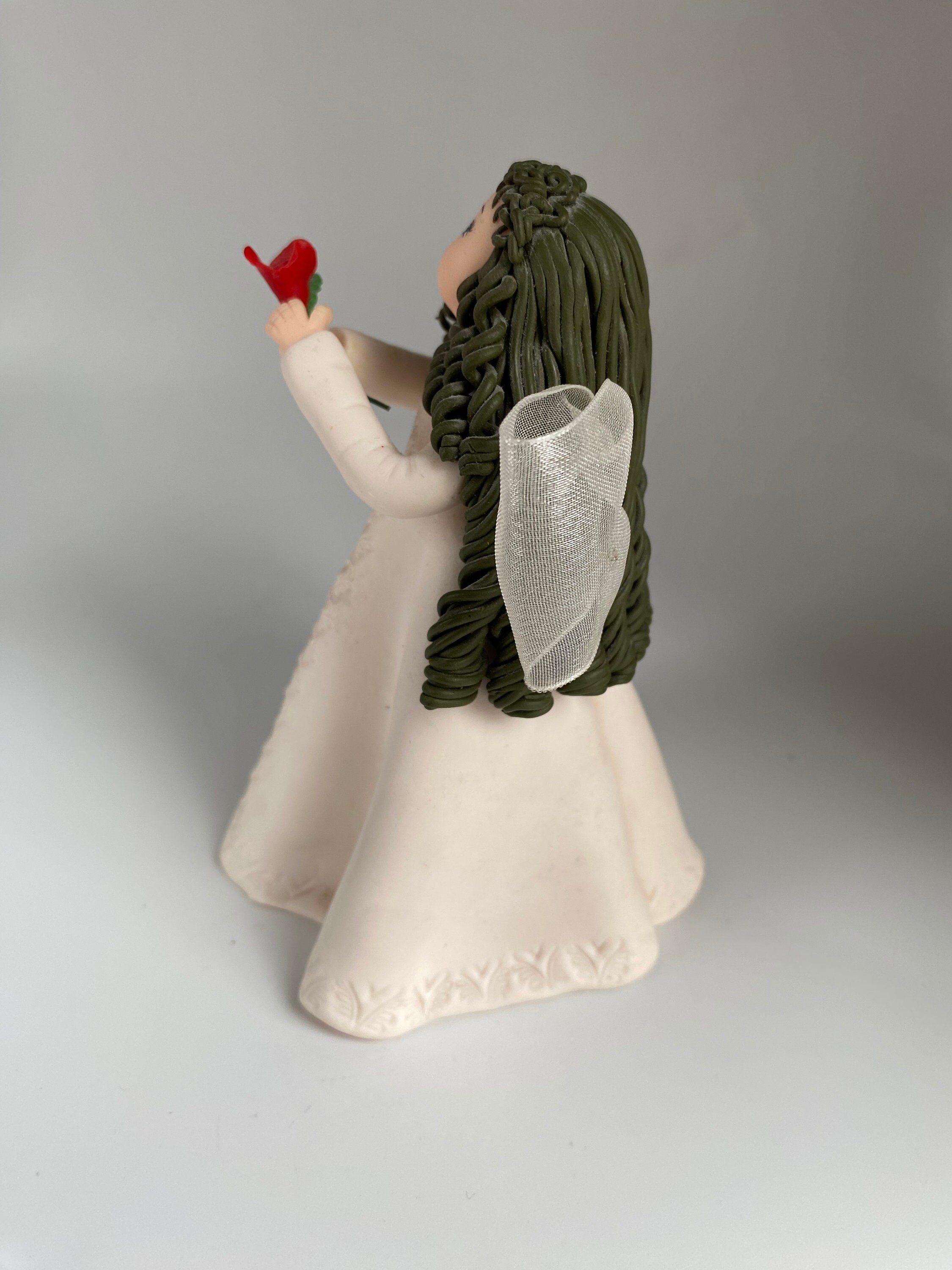 The Kneeded Angels A Rose for You Angel Figurine by Pavilion Gift ...