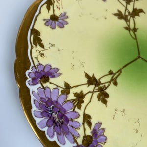 Antique Jean Pouyat Limoges Hand Crafted Stouffer Decorative Wall Plate ...