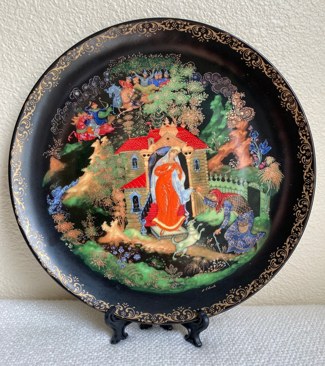 Vintage Tianex “the Princess and Seven Bogatyrs” Fairytale Collector’s ...