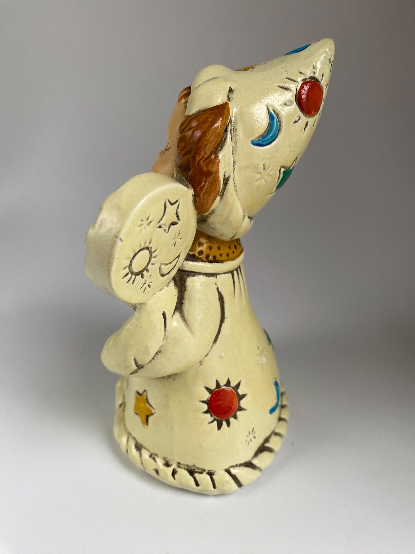 Vintage Josef Original Wizard Holding Zodiac Sign Virgo Figurine, 4.75 ...
