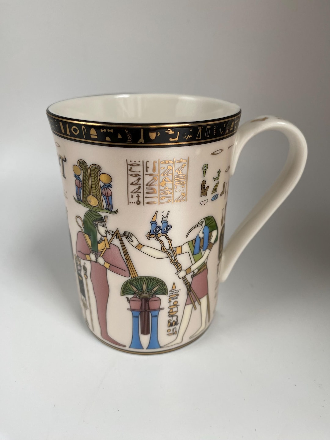 Vintage Fathy Mahmoud FM Fine Egyptian Tableware Coffee Tea Cup Mug, 4 ...