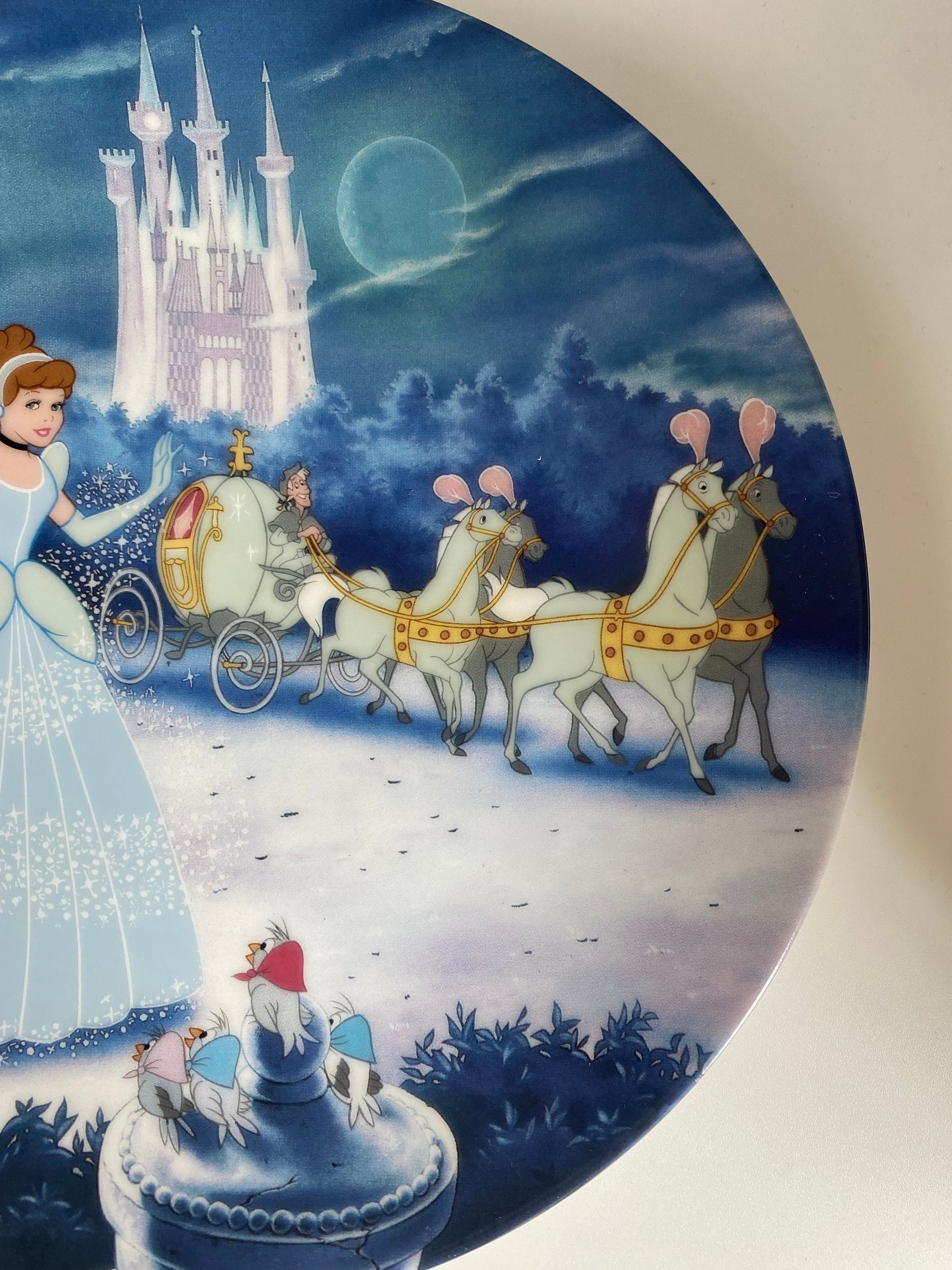 Walt Disney Cinderella Collector’s Plate, First Issue in the Disney ...