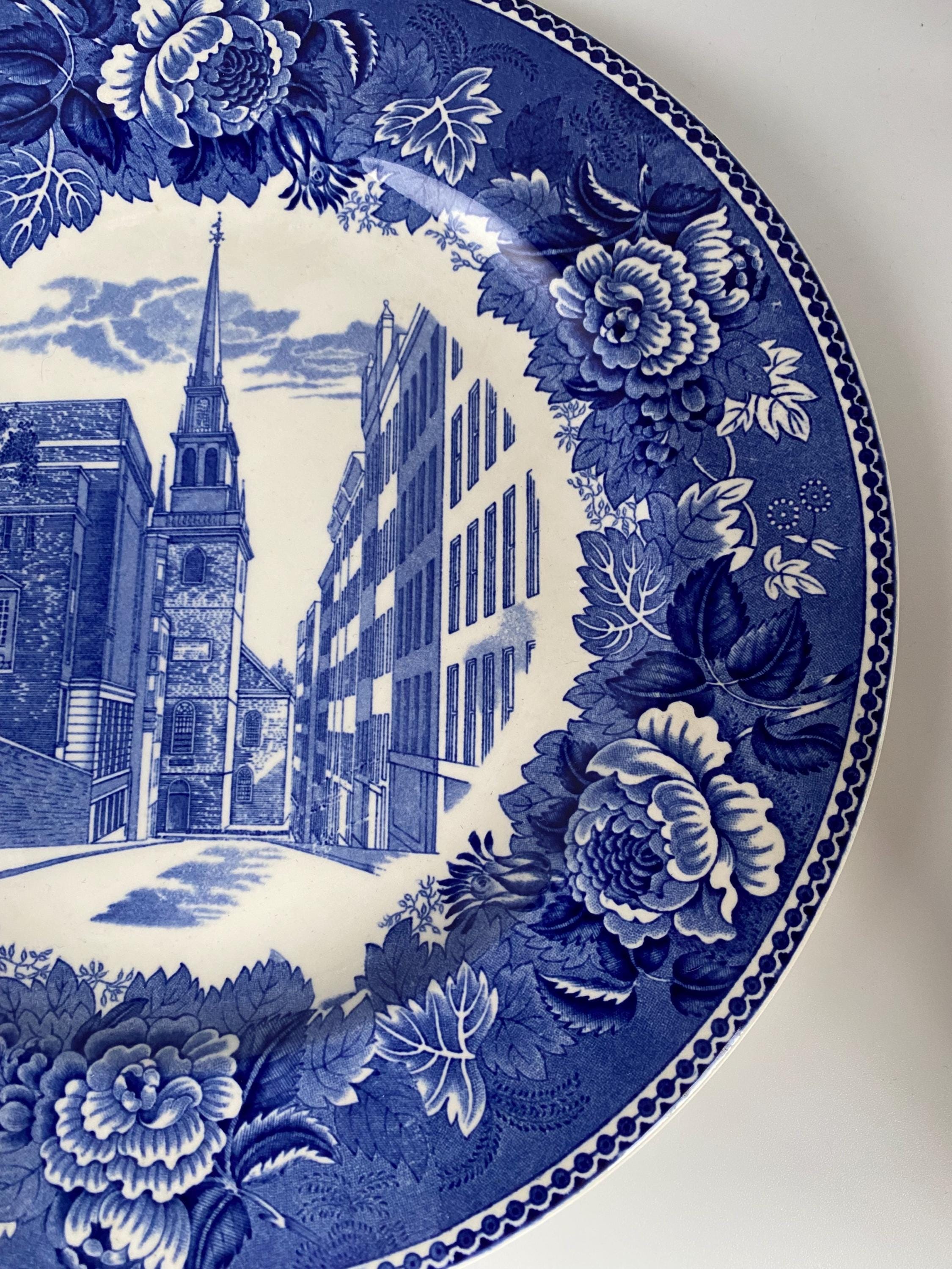 Wedgwood christ Church Collectors Plate, the Old North Church of Paul ...