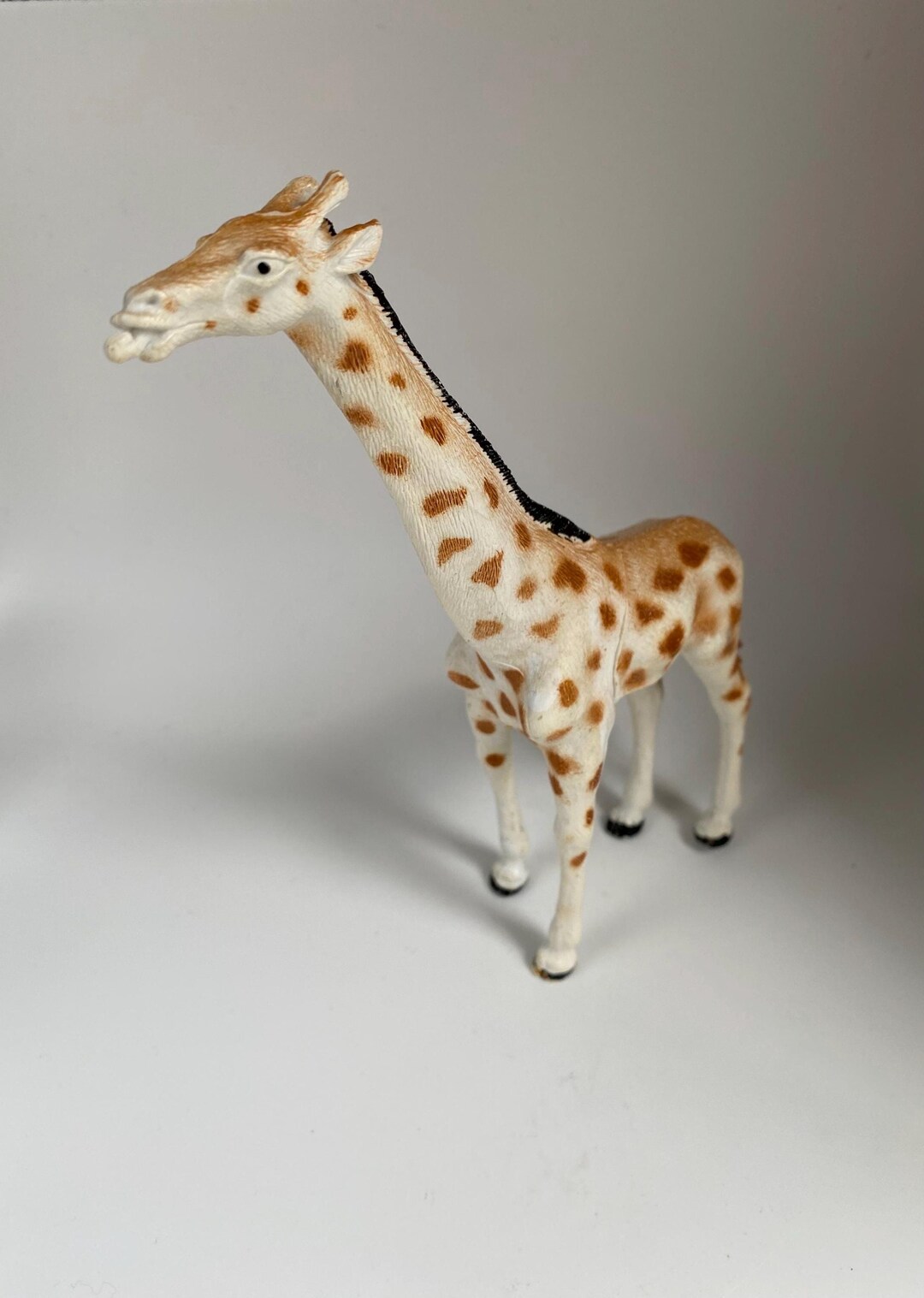 Vintage Hard Plastic Giraffe Figurine Home Decor, 7” Tall - Etsy