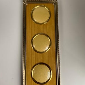 Beautiful Elegant Miniature Photo Frames Rectangle Metal Gold Color ...