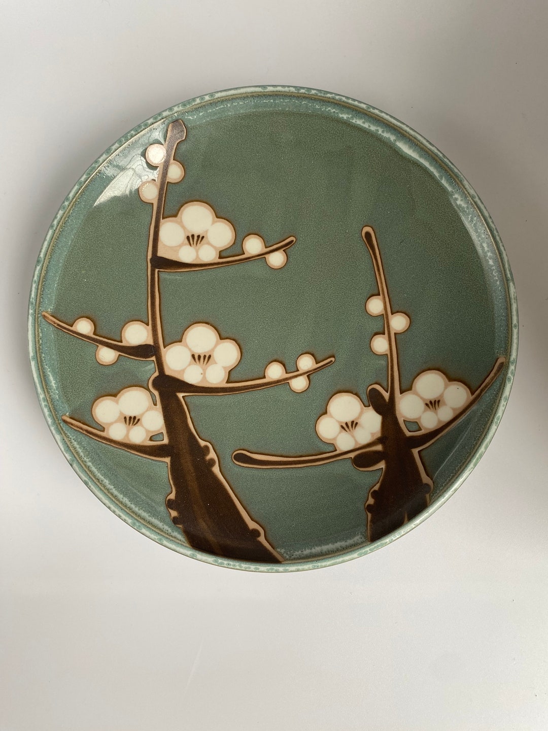 Japanese Pottery Sakura Salad Plates, Set of Two, 7.5 - Etsy