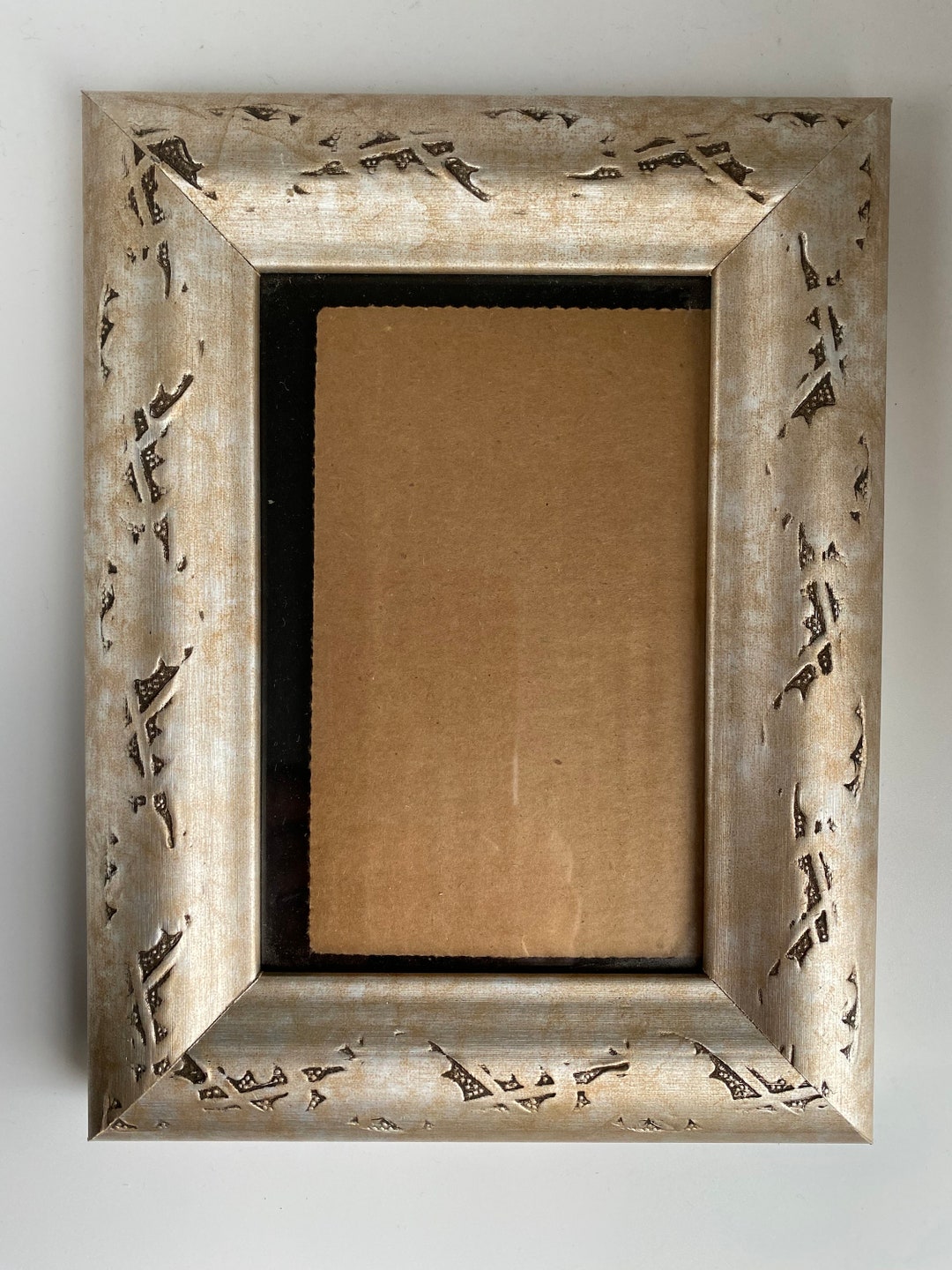 Beautiful Wooden Light Gold Color Photo Frame for 4”x6” Photos, Rare - Etsy