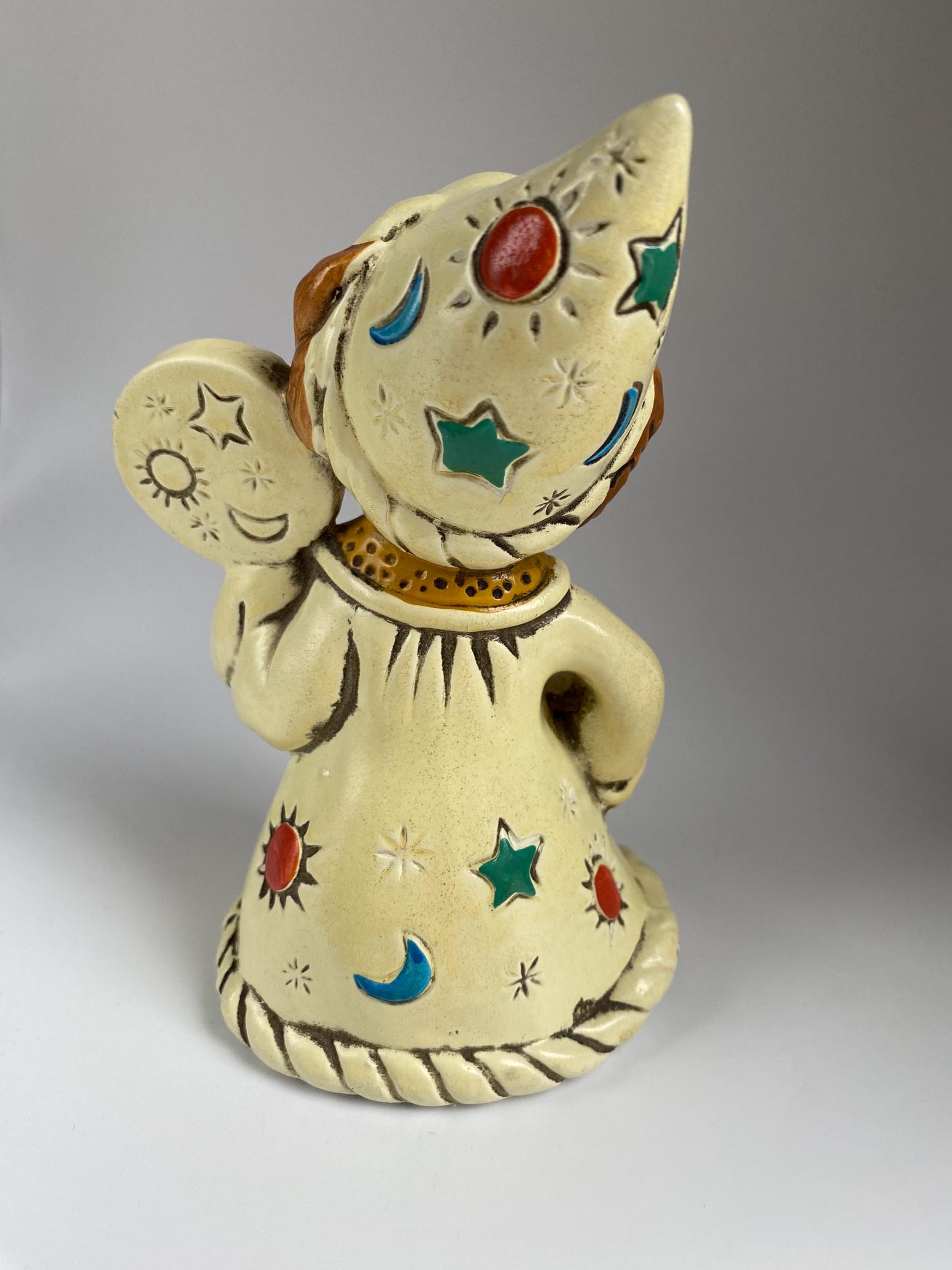Vintage Josef Original Wizard Holding Zodiac Sign Virgo Figurine, 4.75 ...