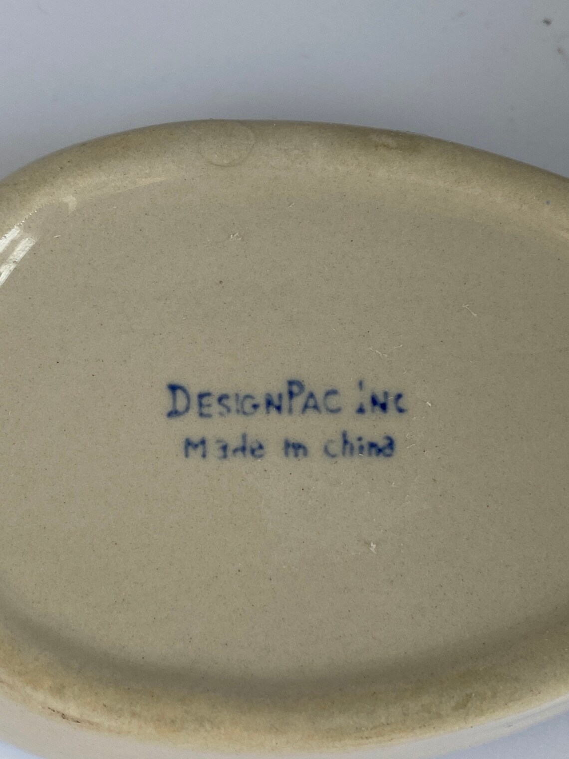 Vintage Designpac Ceramic Hand Painted Spoon Rest, Floral Spoon Rest, 8 ...