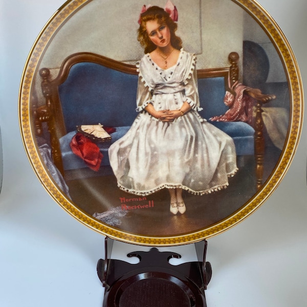 Norman Rockwell Rediscovered Women Collection Plates - Etsy