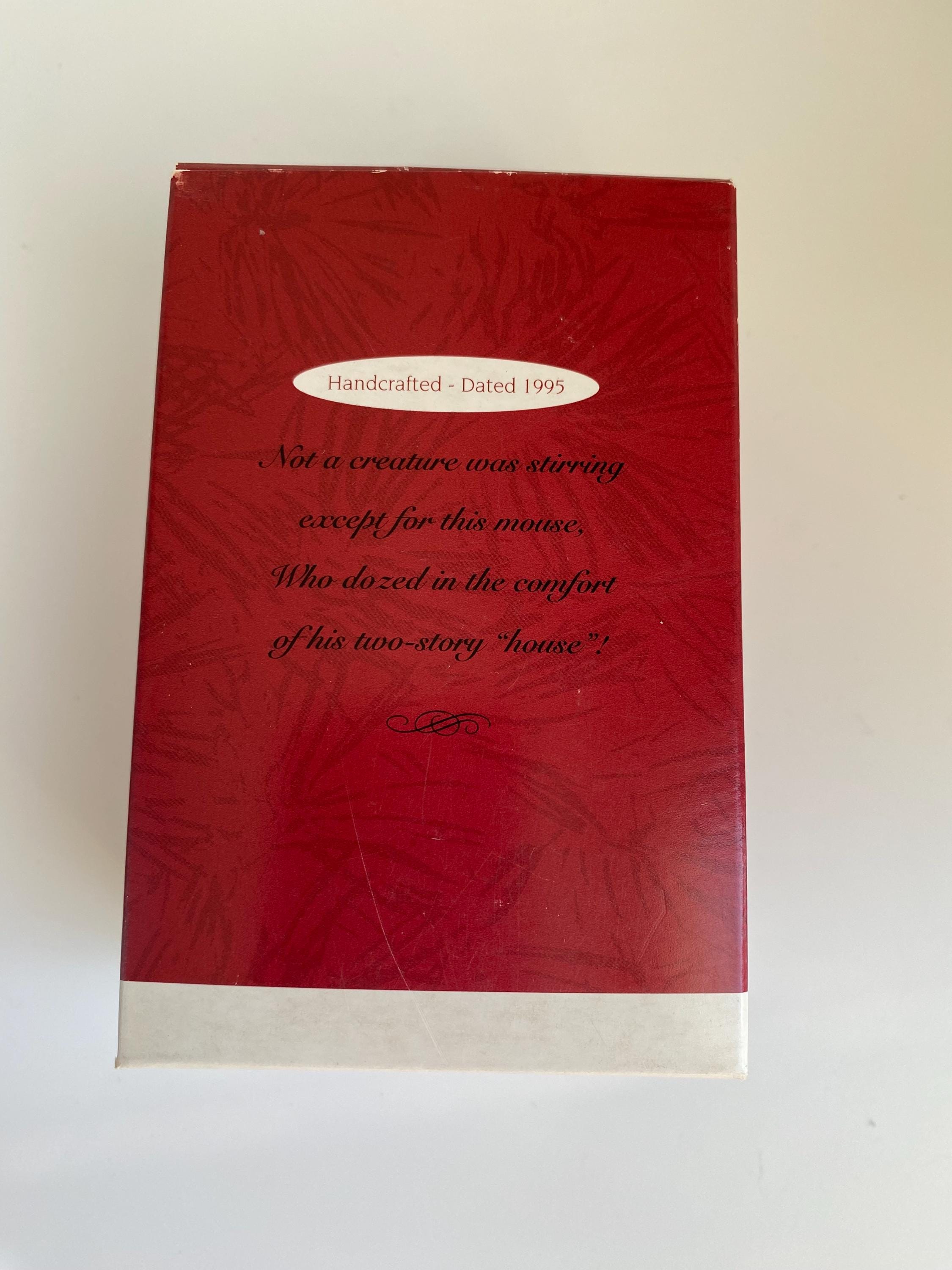 Vintage Hallmark Keepsake Importing Memo Sleeping Mouse Ornament ...