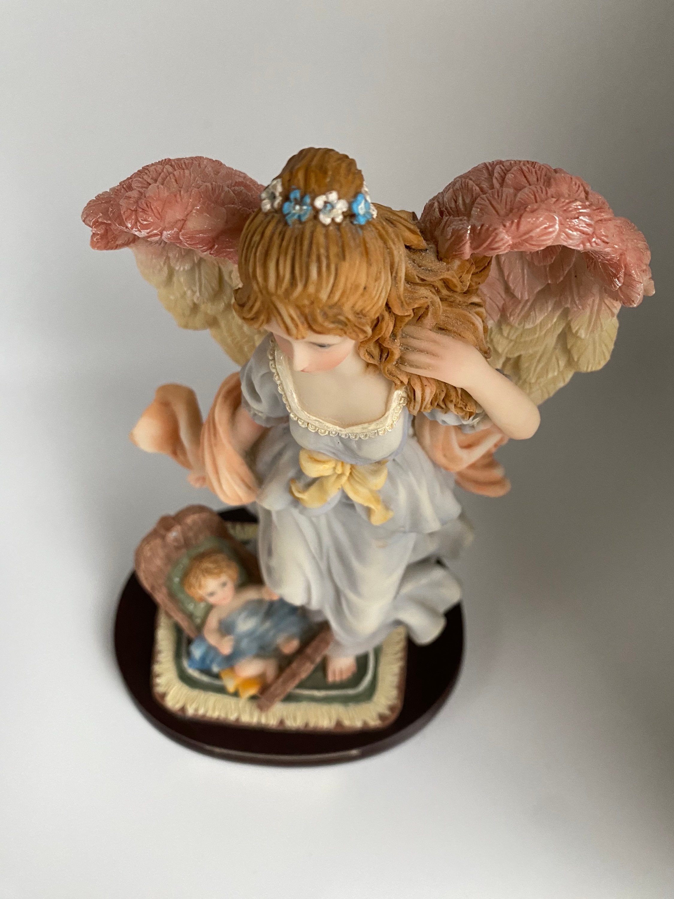 Vintage de Elina Angel With Baby Figurine by Turtle King Corp., 8.5 ...