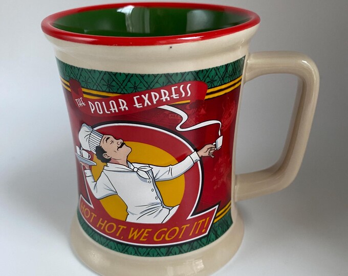 Warner Bros Polar Express Hot Hot We Got It Hot Chocolate / Coffee Mug ...