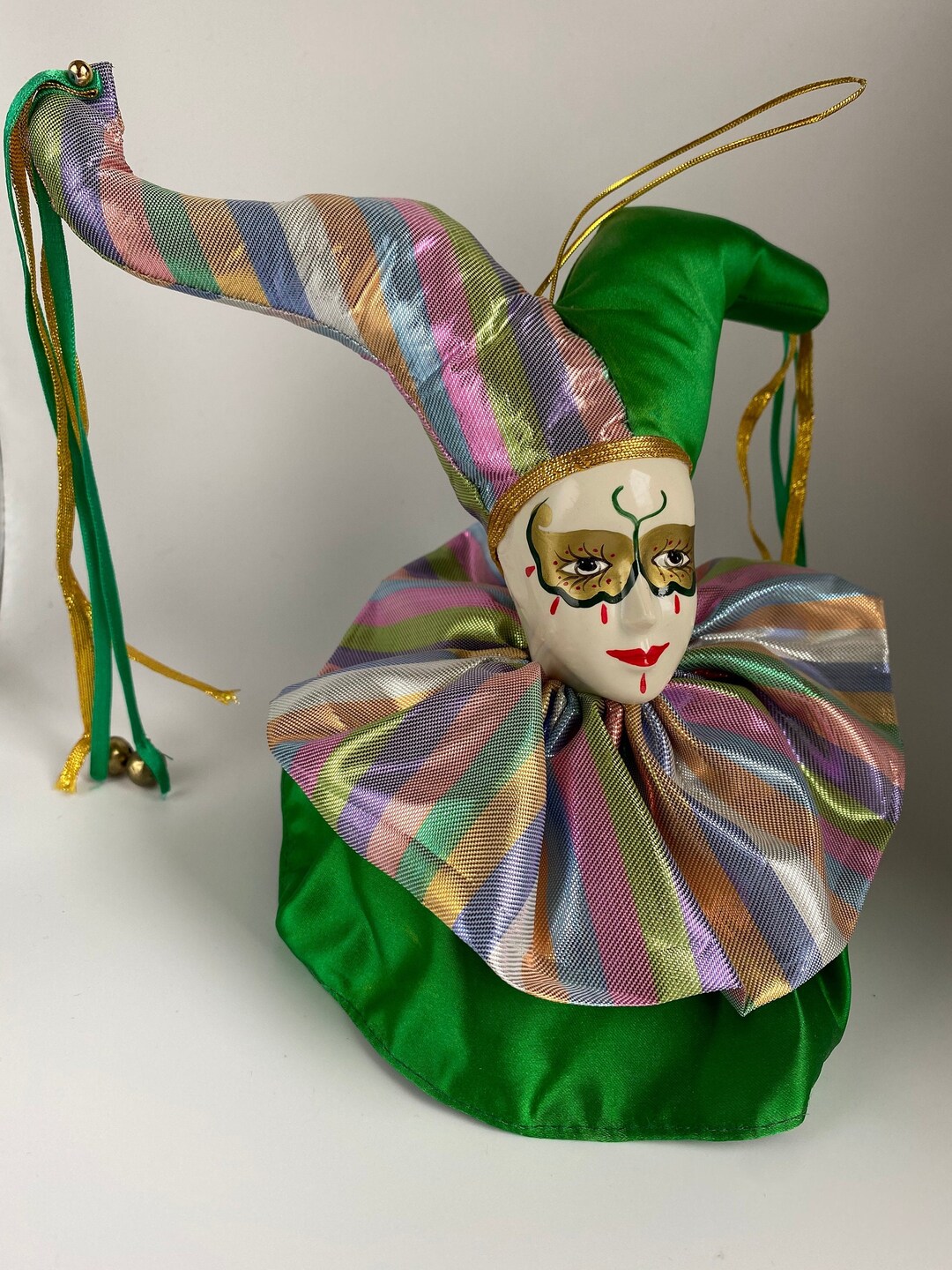 Brinns Collectible Edition Jester Harlequin Clown Music Box ...