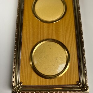 Beautiful Elegant Miniature Photo Frames Rectangle Metal Gold Color ...