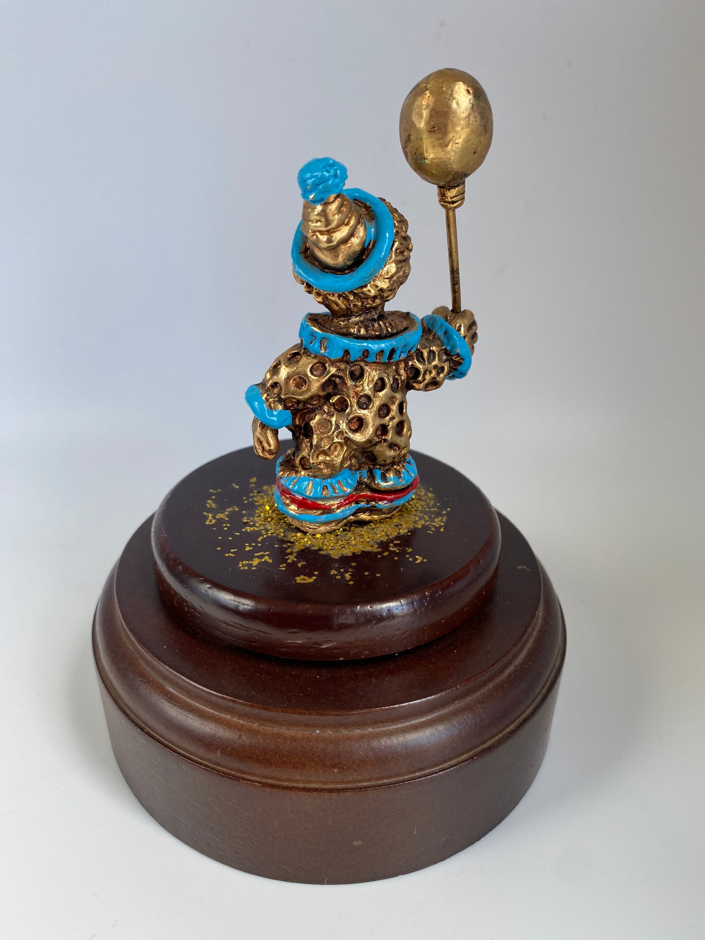 Vintage Circus Clown Music Box by George Good Corporation, Circus Clown ...