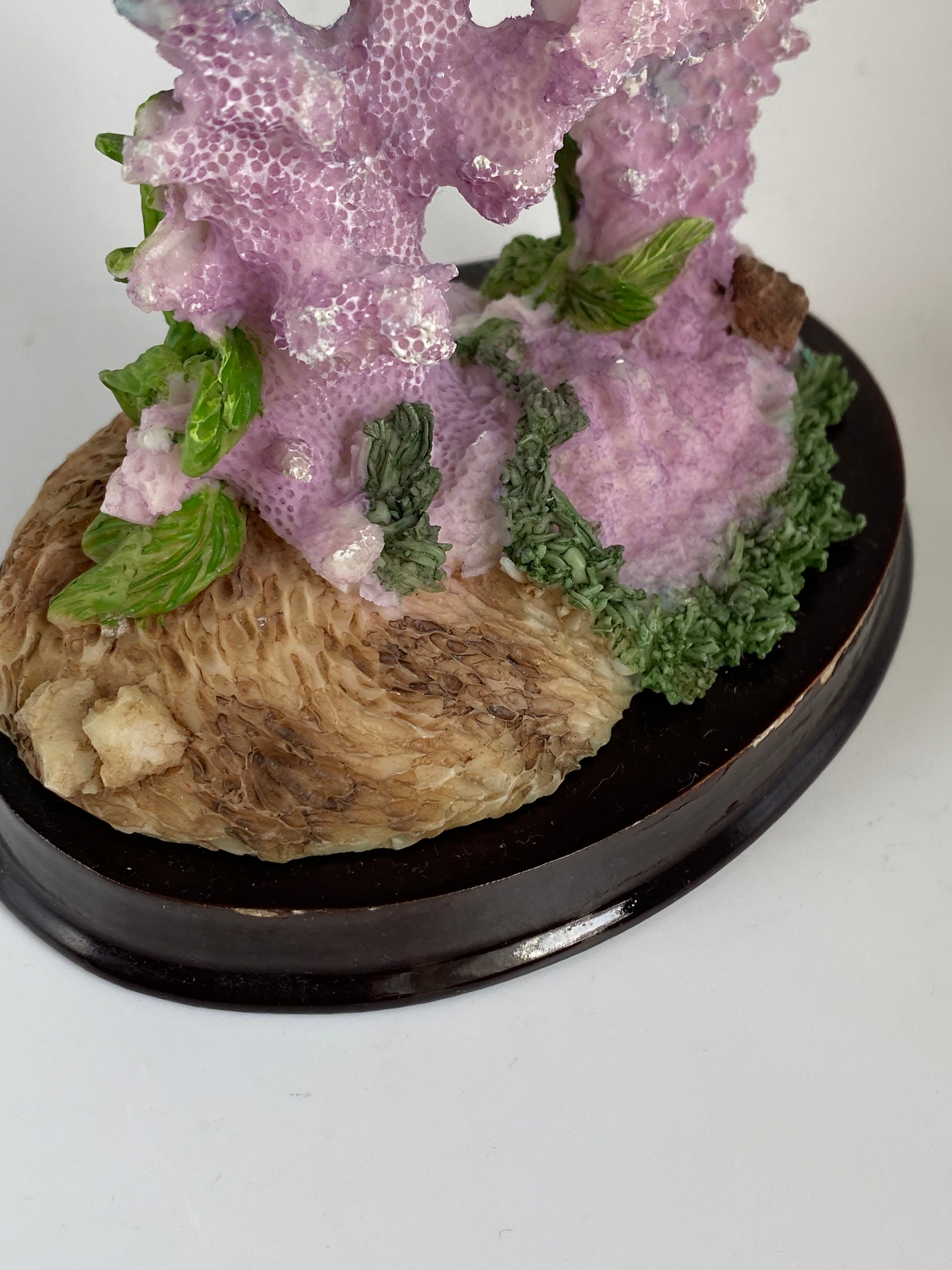 Hand Crafted / Painted Blue Tropical Fish Figurine Home Decor, 6.5 Tall ...