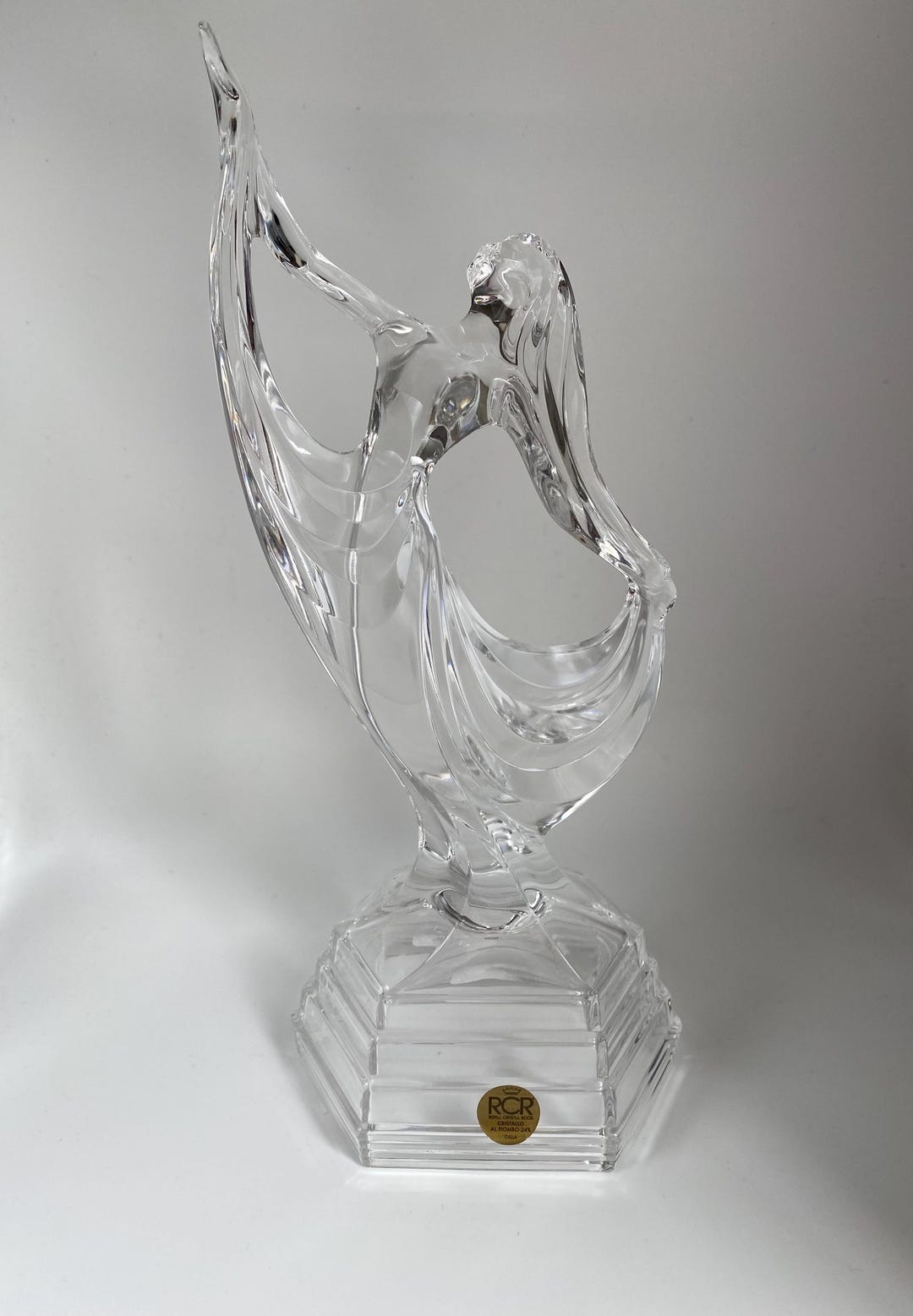 Royal Crystal Rock 24% Lead Crystal Dancer Ballerina Etoila Figurine ...