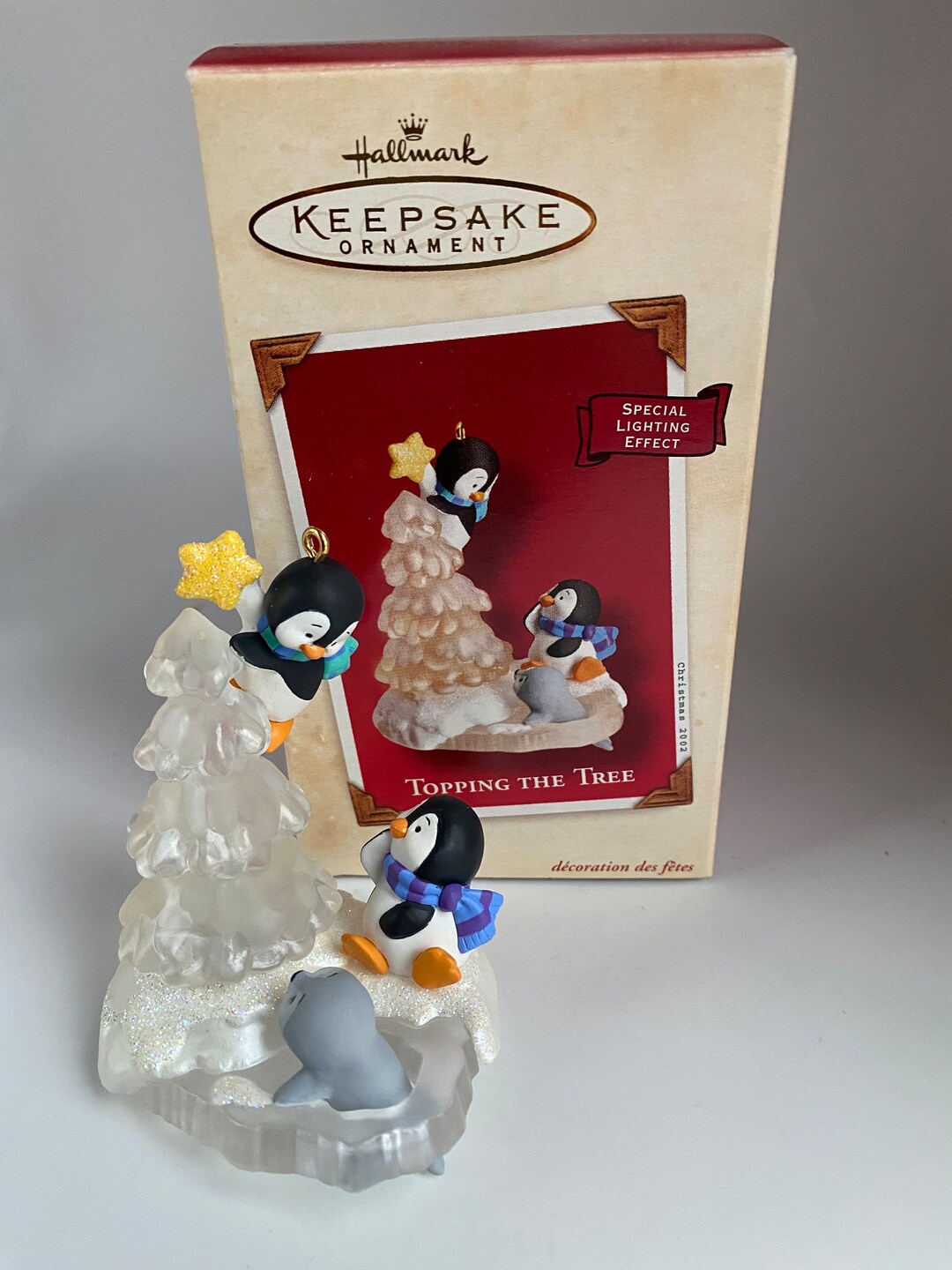 Hallmark Keepsake Penguin Christmas Ornament “topping the Tree ...